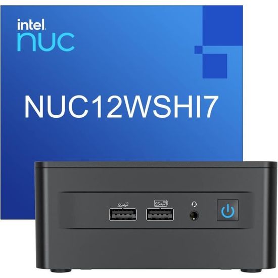 Intel Nuc 12, Nuc12Wshi7 Wall Street Canyon Mini Pc, Win 11 Pro Mini Desktop Computer, Core I7 ...