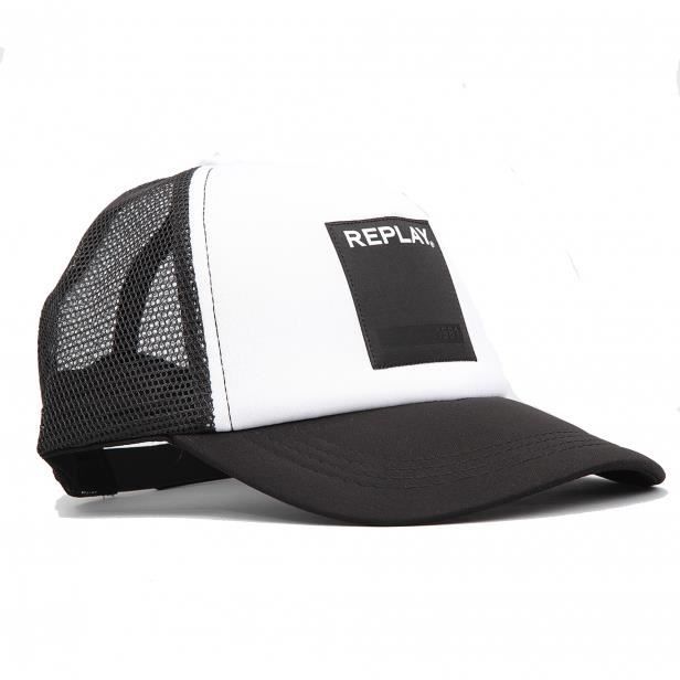 Casquette REPLAY 1981 noir et blanc Blanc - Cdiscount Prêt-à-Porter