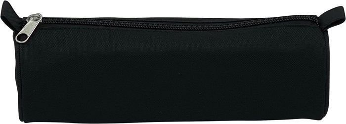 8113C - Grande Trousse Scolaire Ronde Basic Ø7X22 Cm Noir (Lot De 2 ...