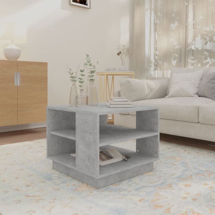 "Bon plan" Table basse/table d'appoint - JILI HOT - gris béton ...