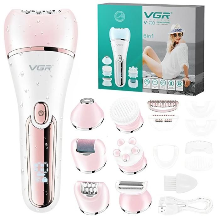 VgazWomen-Épilateur électrique pour femme, rasoir pour femme, bikini ...