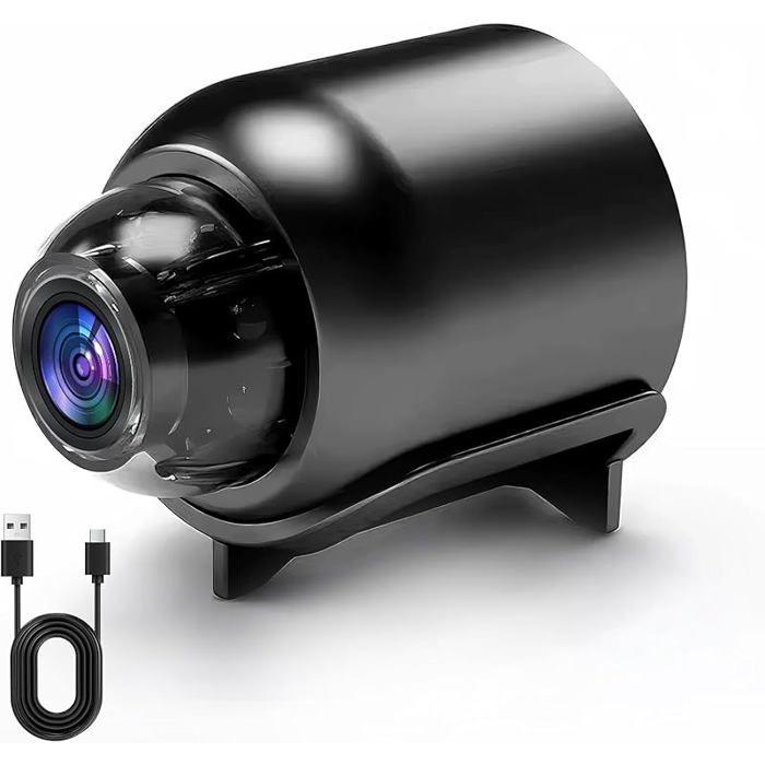 Mini Camera sans Fil Invisible 1080P avec Vision Nocturne Caméra ...