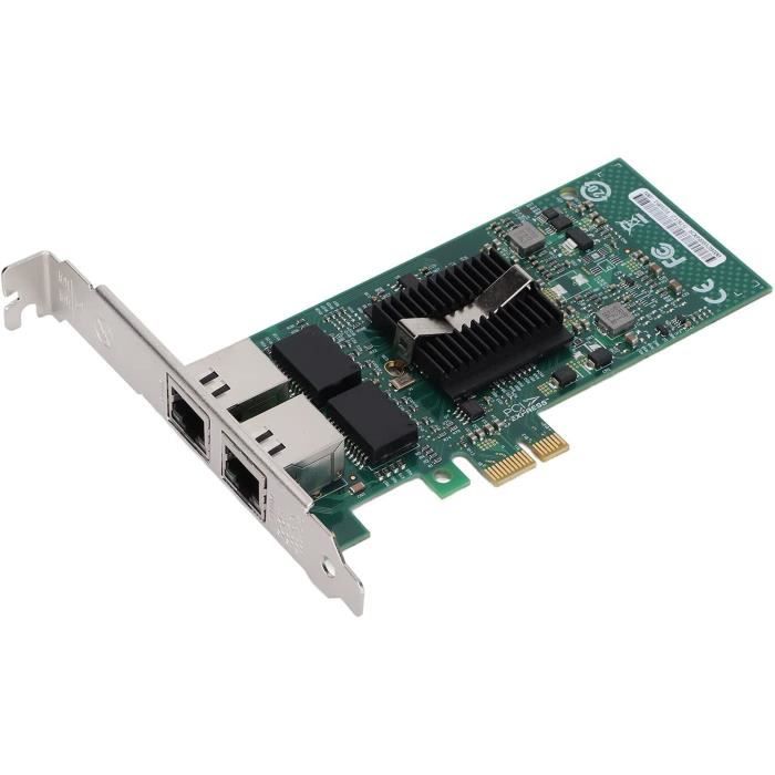 Carte WiFi, Carte Réseau Multi Fonction Gigabit Double Port Filaire ...