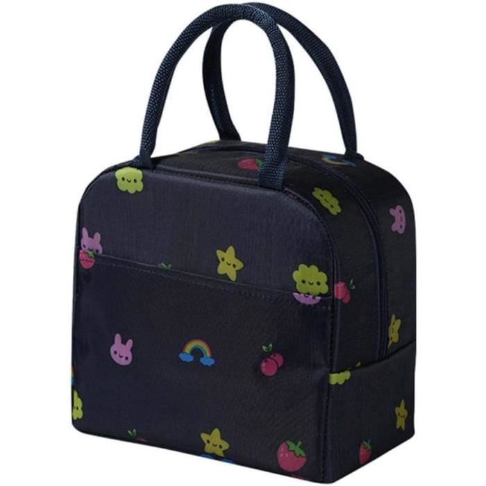 Boîte De Transport Isolée De Dessin Animé De - Chaud Froid Lunch Pack ...