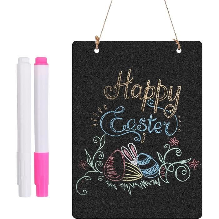 Petits Tableaux Noirs En Bois Mini Tableau Ardoise Double Face Tableaux ...