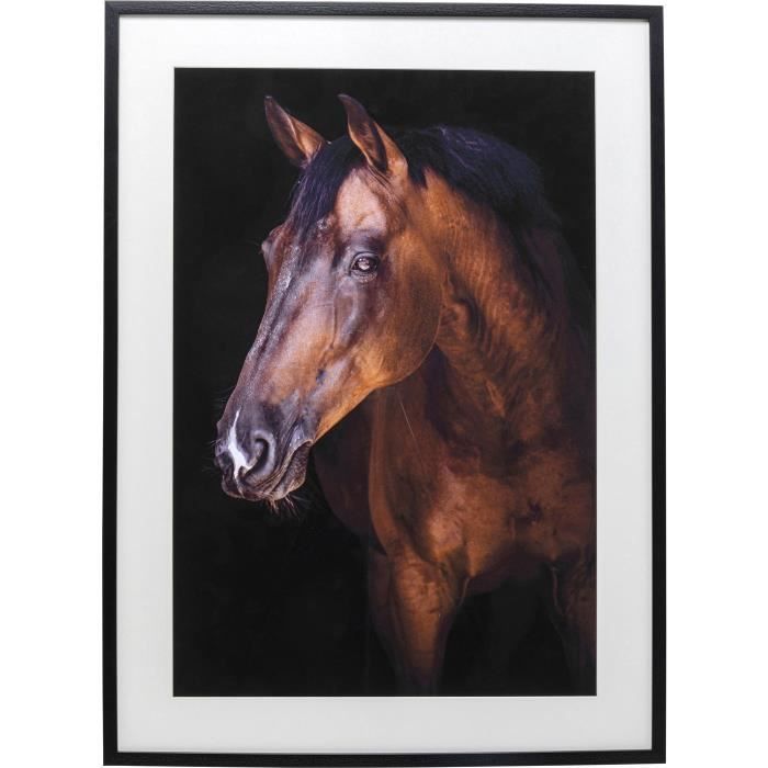 Tableau Frame cheval 78x108cm Kare Design - Cdiscount Maison