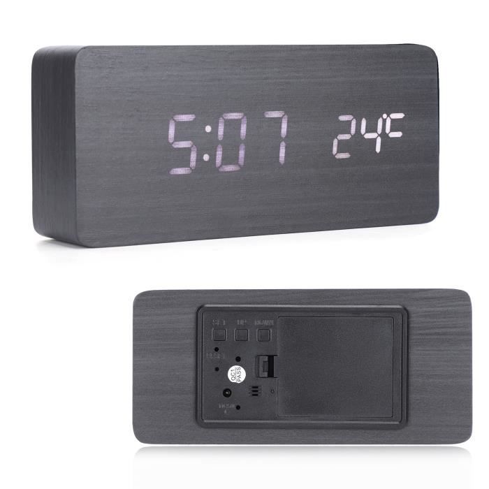 MSA Réveil, Usb Rectangulaire Ou Réveil Led Compact Alimenté Par ...