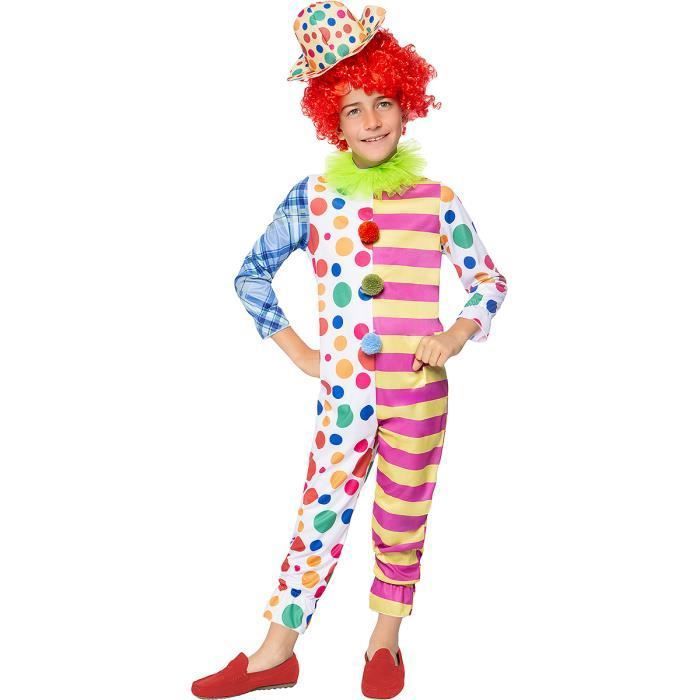 Déguisement clown Deluxe garçon -123654- FUNIDELIA - Déguisement garçon ...