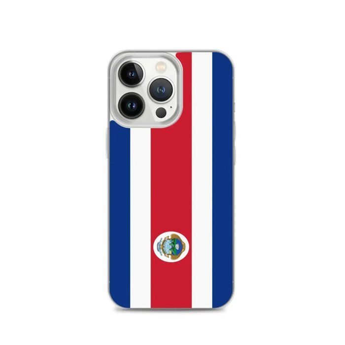 Coque Télephone Drapeau Costa Rica - iPhone 13 Pro - Cdiscount Téléphonie
