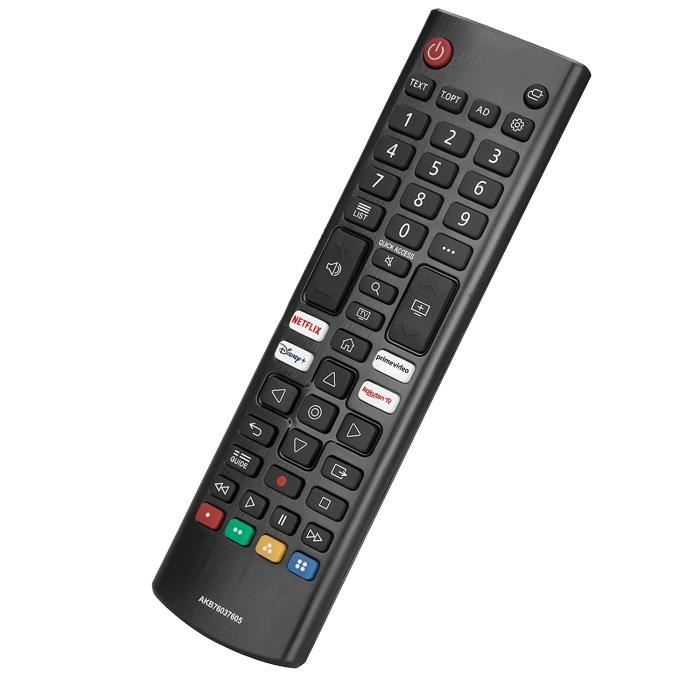 TéLéCommande TV pour LG AKB76037605, TéLéCommande LG TV Infrarouge ...