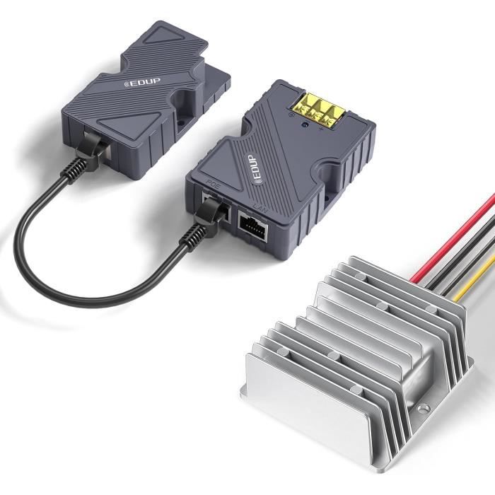 EDUP Starlink GigE PoE Injector 150W, Starlink Dishy Adaptateur de ...