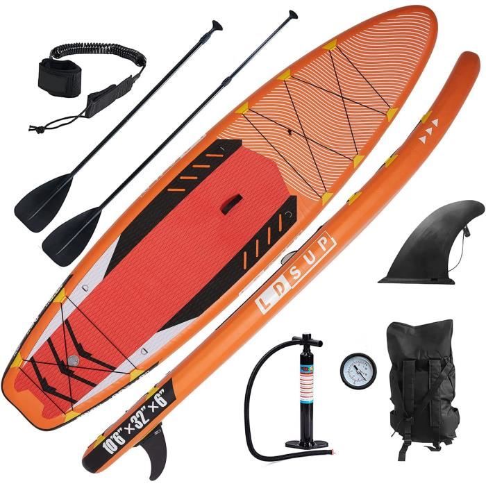 Stand Up Paddle Board Gonflable, Planche de Paddling Gonflable Surf ...
