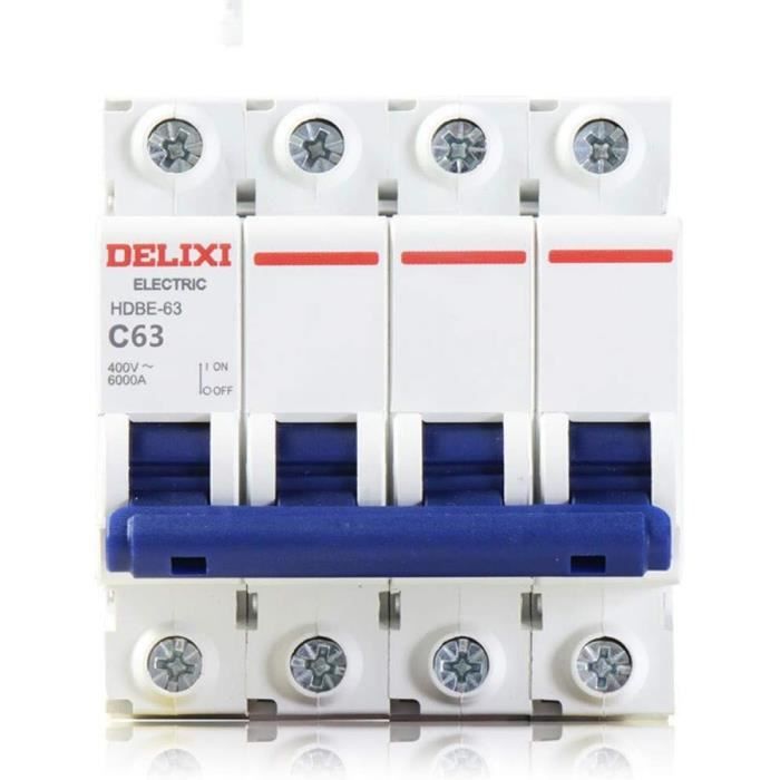 Disjoncteur Triphasé À Quatre Fils 4P Ouvert 380V Petit Commutateur D'Air, 25A[H492] - Cdiscount ...