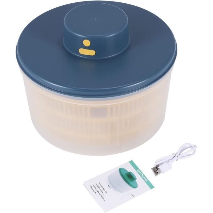 Essoreuse À Salade Électrique - Sèche-Légumes À Laitue, Rechargeable ...