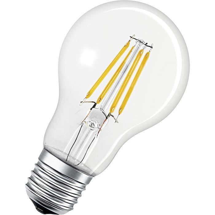 Lampe Led Smart Avec Bluetooth, E27, Filament, Dimmable, Remplace Les ...