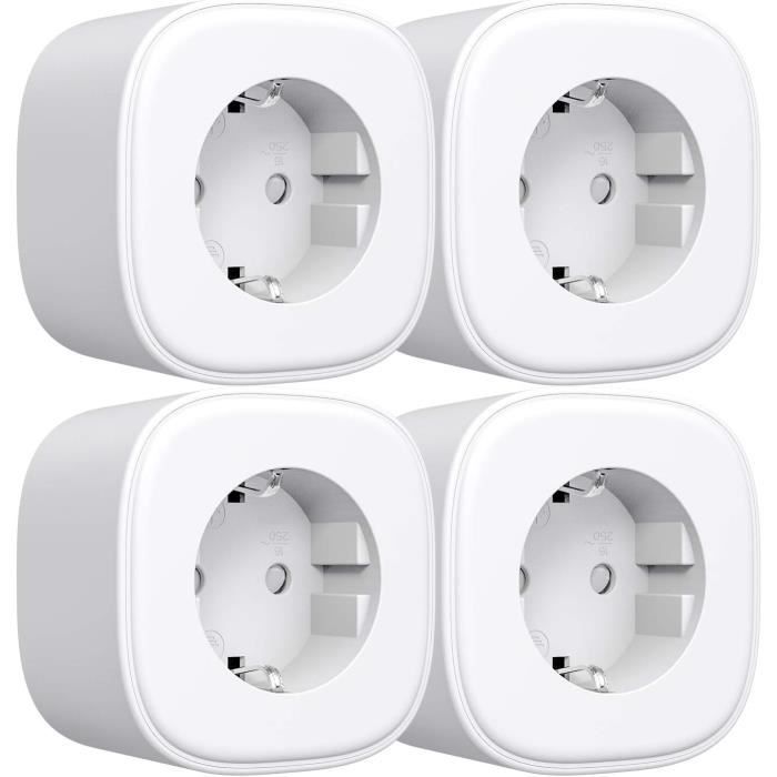 Prise Connectée (Type F), Prise Intelligente Compatible Avec Alexa Et ...