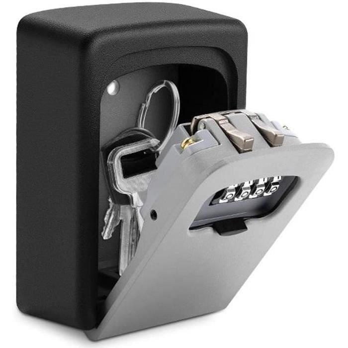 Boite A Clefs Securisee Exterieur Coffre Fort A Clef Mural Avec Code ...