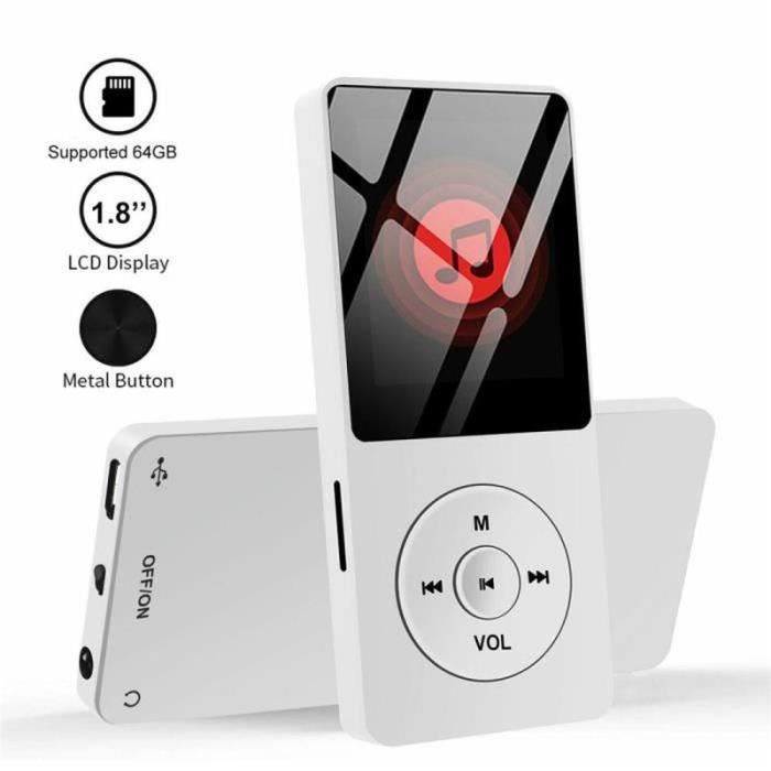 LECTEUR MP3 8G Mini lecteur portatif d'enregistreur de radio FM de ...