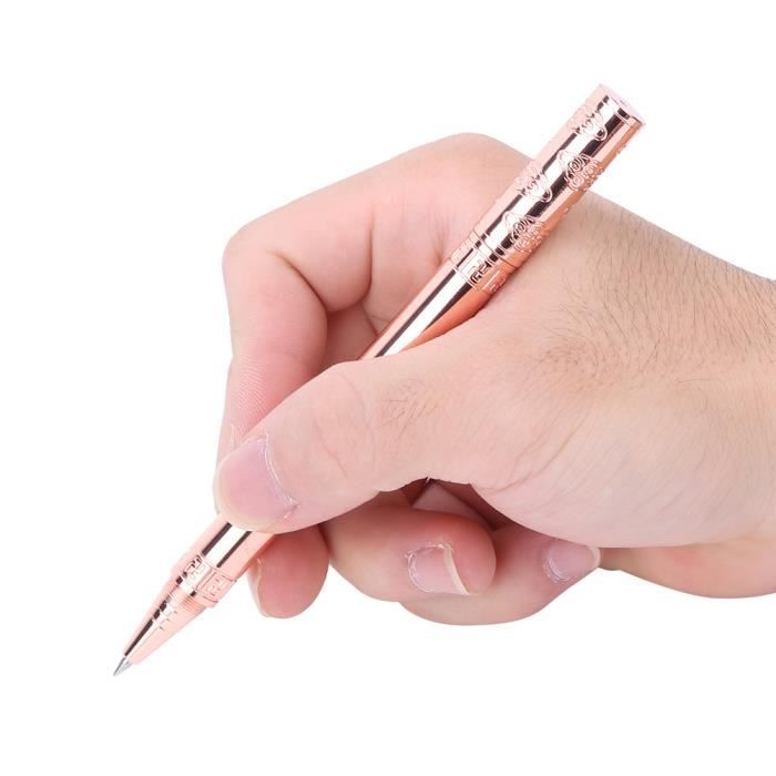 Zerone stylo signe Stylo Gel Cudgel Doré Rétro Motif De Nuage De ...