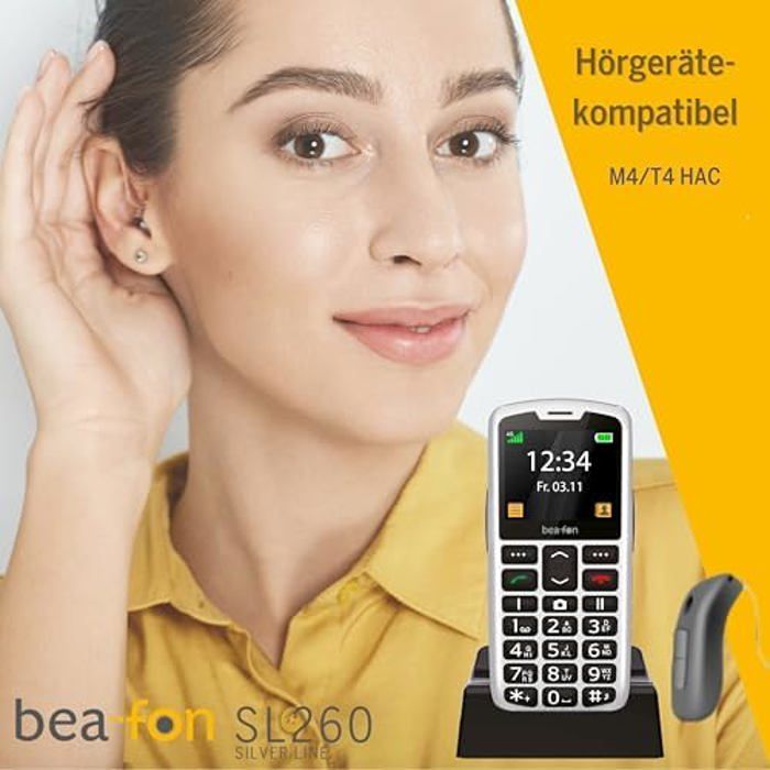Téléphone numérique - BEAFON - SL260 - Écran 2,2 pouces - Poids 90 g ...