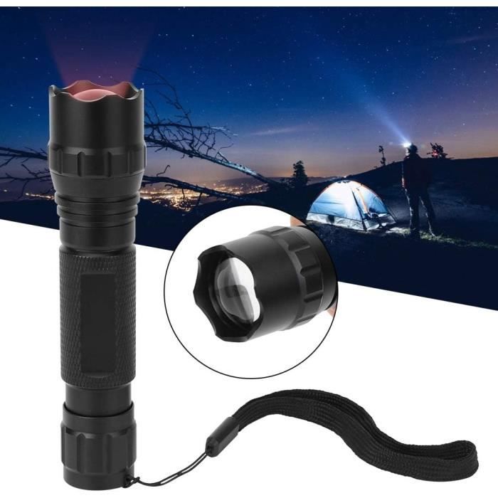 Lampe De Poche Infrarouge, Torche Led Étanche Ipx8, Éclairage Ir 940 Nm ...