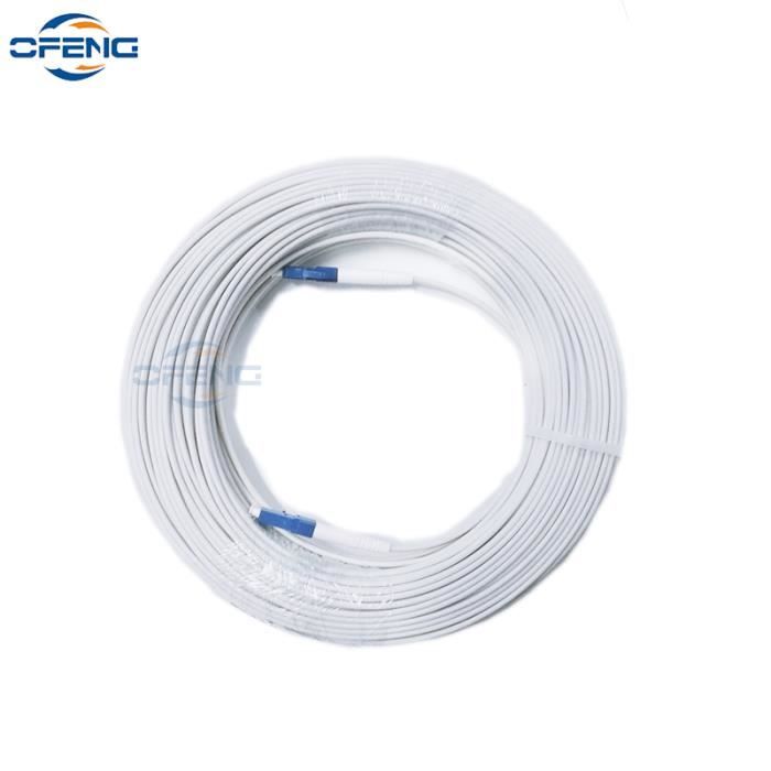 FC UPC à FC UPC-150M 2 En Acier 1 noyau FTTH D'intérieur De Fiber Optique Câble Cordon de ...