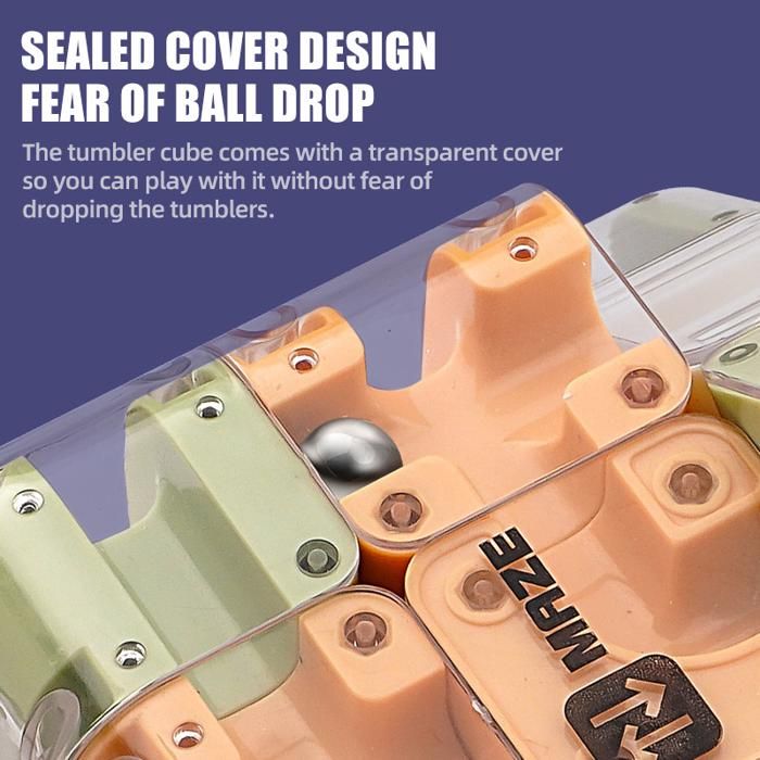 3D Cube magique jouets Fidgeting enfants labyrinthe Puzzle créatif Cube ...