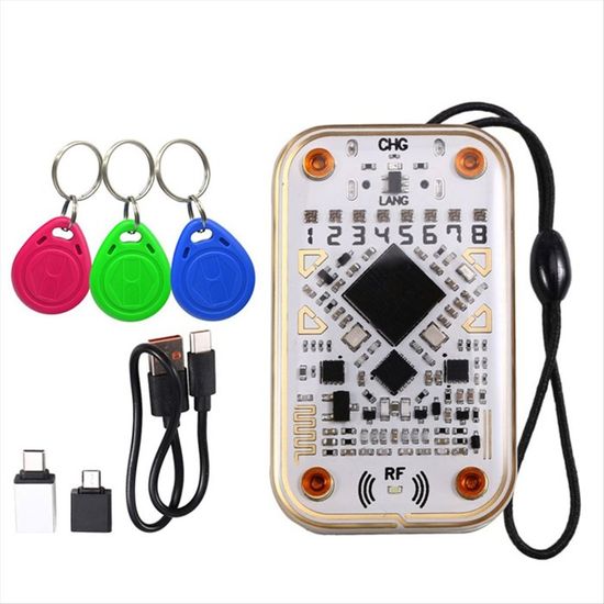 Lecteur de Puce RFID Chameleon Ultra+3XT5577, Émulateur de Carte à Puce ...