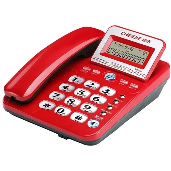 Téléphone Fixe Fixe-Bureau à Domicile sans Fil-téléphone - 210 * 164 ...
