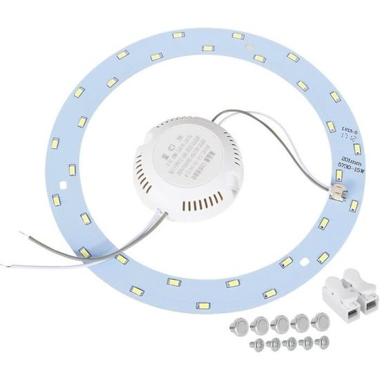 Circle Led Circle Annulaire Plafonnier Efficace Plafonnier Rond 15W 30 ...