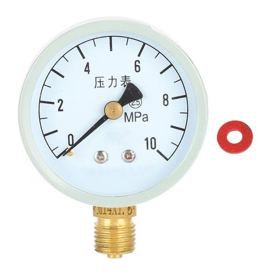 Lv.life Manomètre pour climatiseur 0-10MPa accessoires de climatiseur de réfrigération de ...