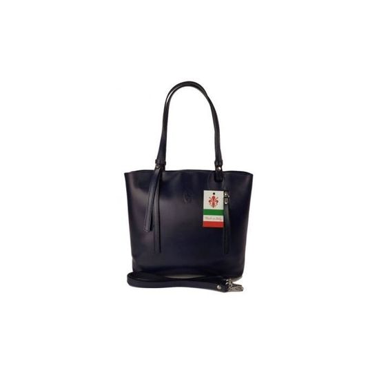 Sac VERA PELLE KM446BS Bleu marine - Femme/Adulte - Cdiscount Jardin