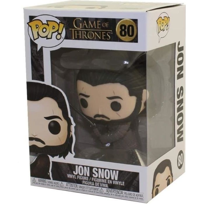 Figurine Funko Pop! TV : Game of Thrones (GoT) - Jon Snow - Cdiscount ...