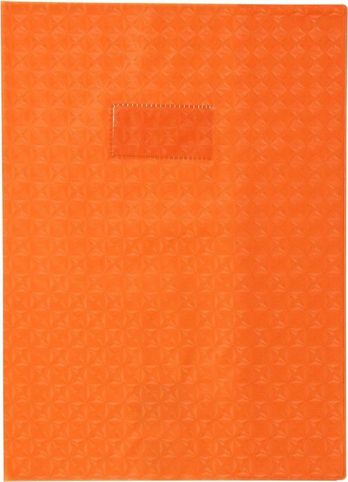 Un Protège-Cahier Grain Losange Orange A4 21x29,7 cm 18/100ème avec ...