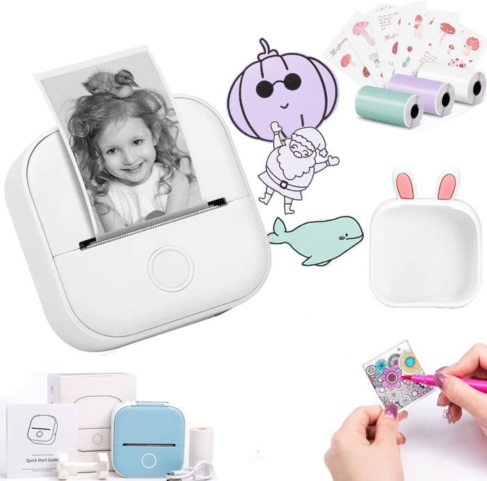 Camic Imprimante Doodle Dash, Module d'impression, Mini-imprimante Portable Notebuddy, Mini ...