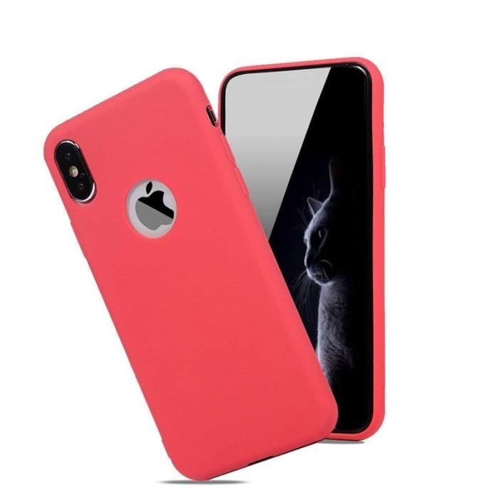 La couleur rouge pour iphone Etui Coque pour iPhone 12 mini - Cdiscount ...