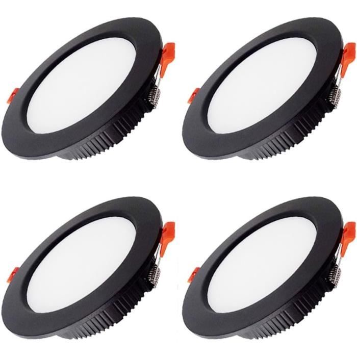 Downlight Led Encastré Spots Noirs D'Ingénierie Hôtelière Commerciale ...
