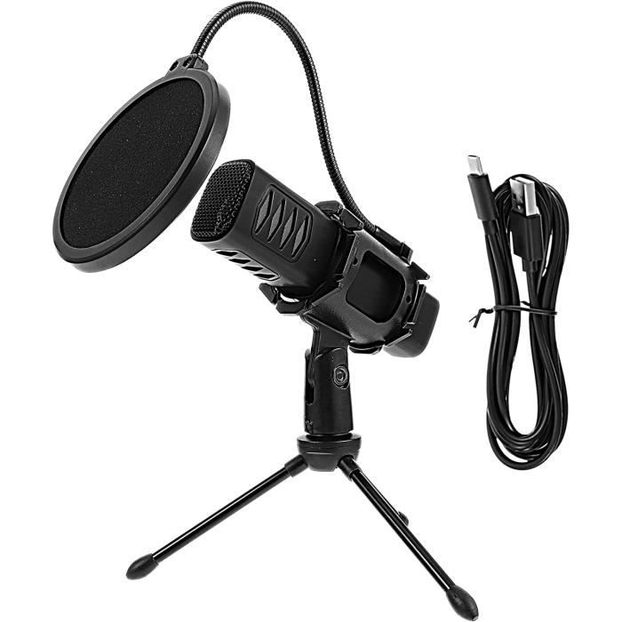MILISTEN Usb Microphone Kit Studio Micro à Condensateur Ordinateur ...