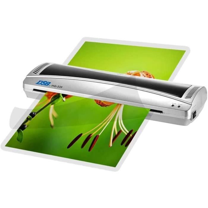 Machine à plastifier, plastifieuse A4, plastifieuse à réchauffement ...