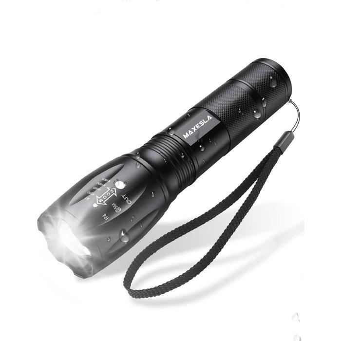 12000Lumens Lampe Torche Led Ultra Puissante, Lampe De Poche ...