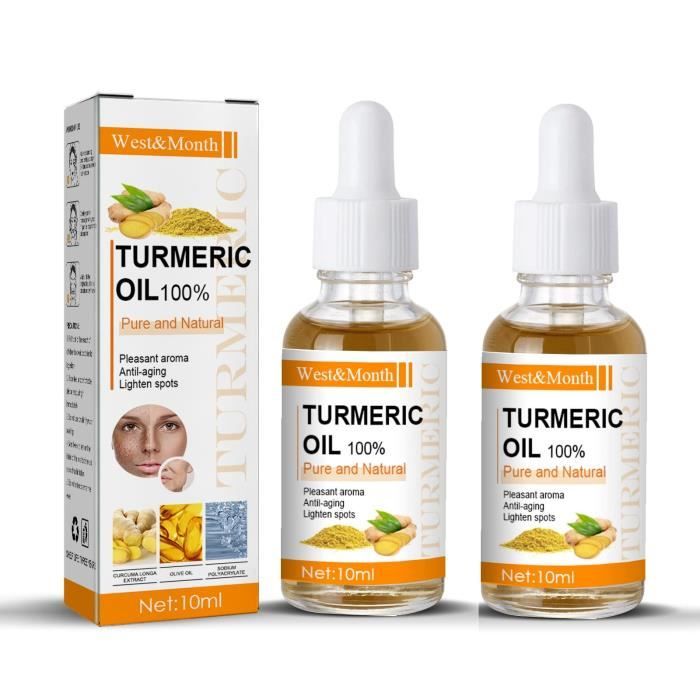 Turmeric Dark Spot Corrector Serum, All Natural Turmeric Bright Skin ...