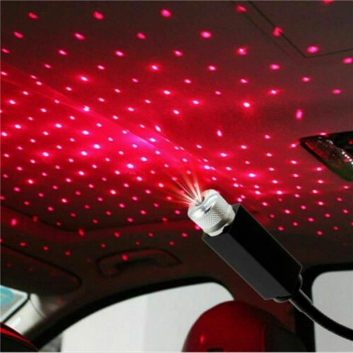La couleur rouge Projecteur de lumière LED USB pour intérieur de ...