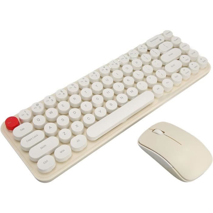 Combo Clavier Et Souris Sans Fil, Récepteur Usb Sans Fil 2,4 G, Clavier ...