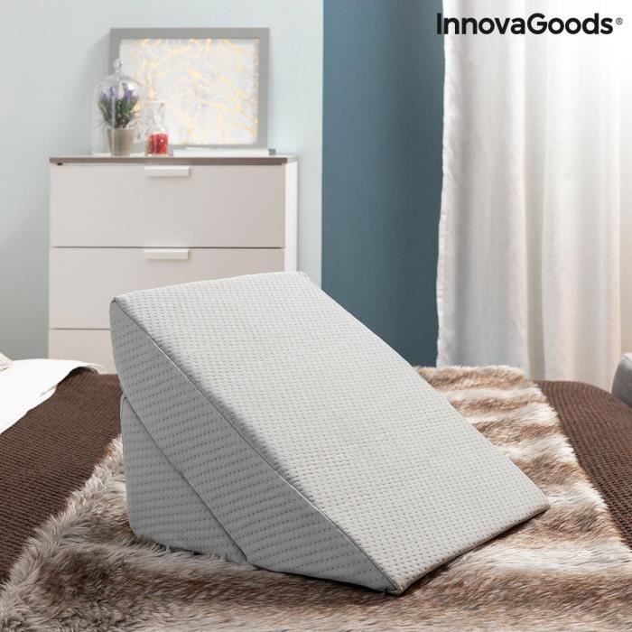 Oreiller - InnovaGoods - Threllow - Triangulaire - Memory foam ...