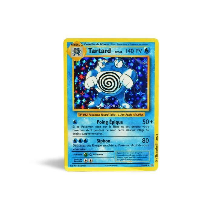 Carte Pokémon Tartard 140 PV 25-108 XY12 - Évolutions NEUF FR ...