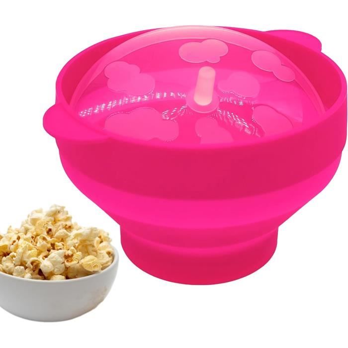 Popper À Pop-Corn Pour Micro-Ondes, Bol À Pop-Corn Pliable Machine À ...