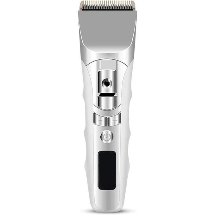 Tondeuse Cheveux Hommes, Professionnelle Tondeuse Barbe et Cheveux, Rechargeable Rasoir ...