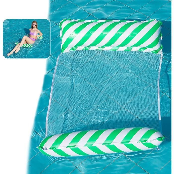Yisscen Hamac Gonflable Piscine,Multifonction Hamac Flotteur Bouées et ...