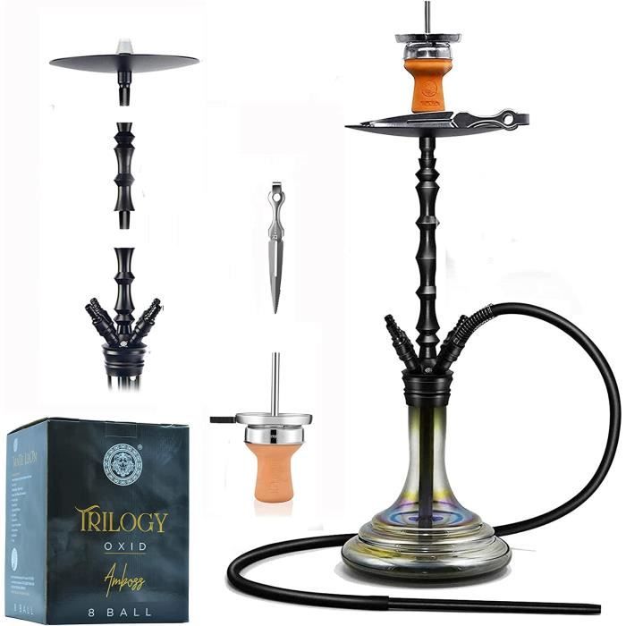 Chicha Kit Complet Kitosun Trilogy Narguile Chicha Porte-Charbon Chicha ...