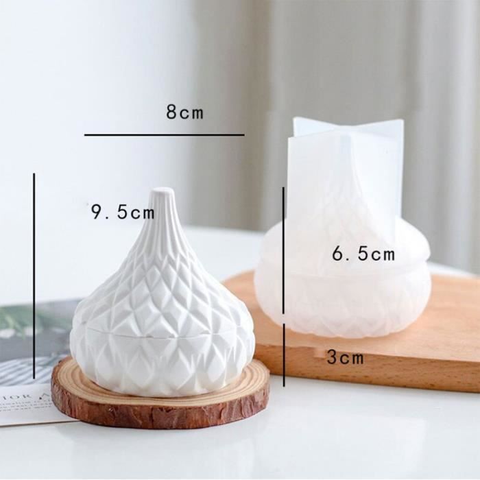 MOULE A MODELER,2--Moule de boîte en béton, moule de boîte à bijoux à ...